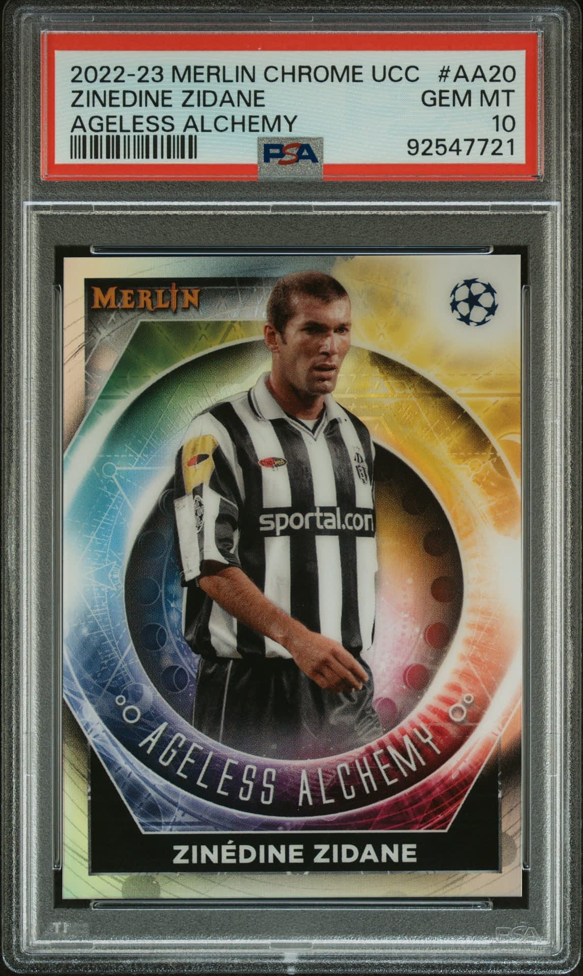 2022-23 Topps Merlin Chrome Uefa Club Competitions Ageless Alchemy AA20 ...