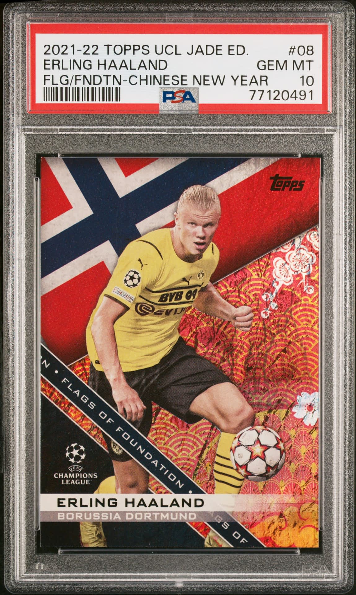 2021 Topps Uefa Champions League Jade Edition Flags Of Foundation 08 ...